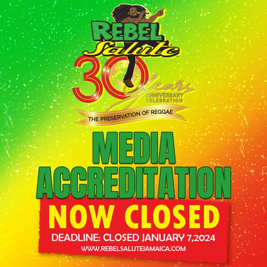 Media Accreditation - RebelSalute